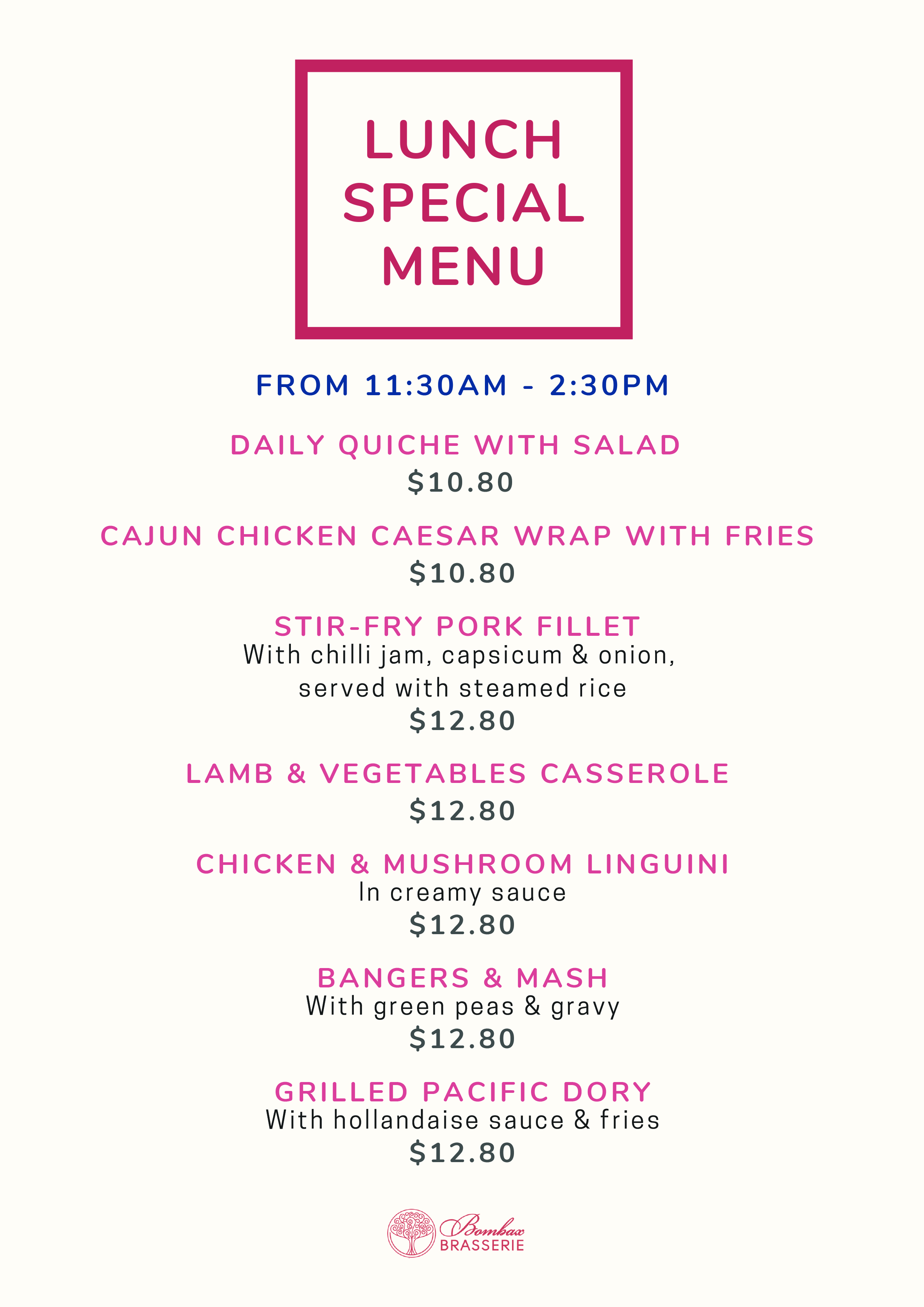 Specials - Toongabbie Sports Club
