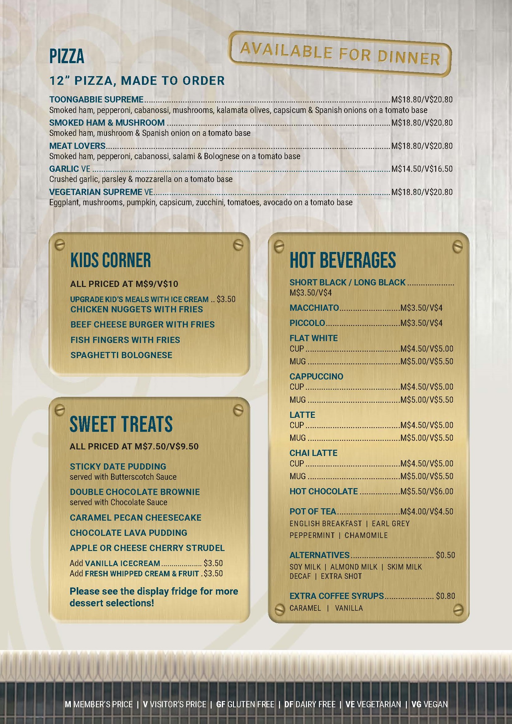 Dining - Toongabbie Sports Club