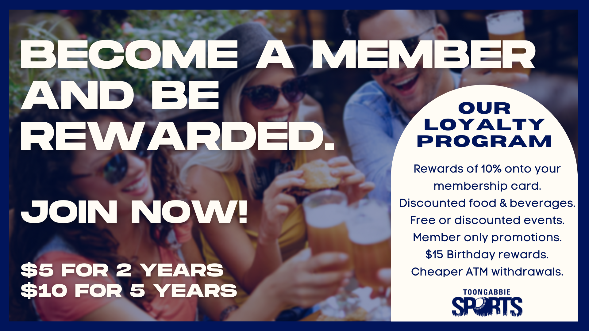 Membership - Toongabbie Sports Club