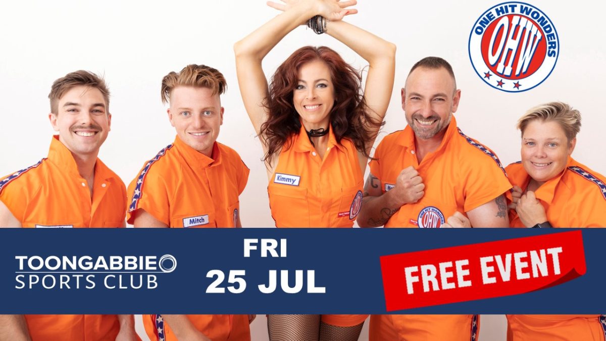One Hit Wonders - Toongabbie Sports Club
